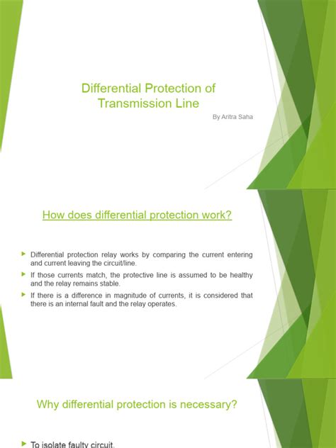 Differential Protection Of Transmission Line Pdf Electrical Engineering Electrical Equipment