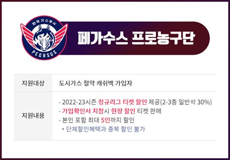 도시가스 절약 캐쉬백