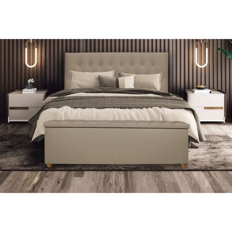 Prohouse Recamier Laguna Suede Cedro King King