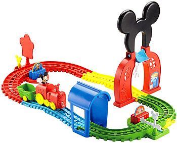 Wooden Train Mickey Mouse Clubhouse