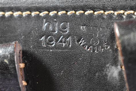 Sold Very Rare Maker Hjg Kimnach And Brunn 1941 Hardshell P38 Holster