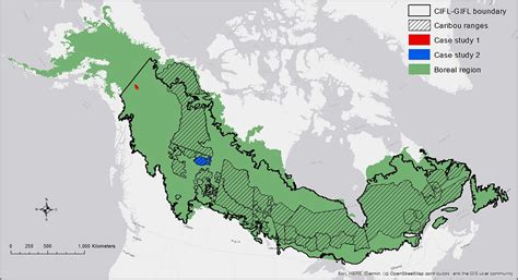 Boreal Forest Map Of Boreal Forest In Canada
