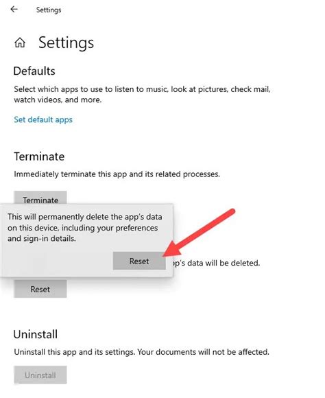 How To Reset Settings App In Windows 10 And 11