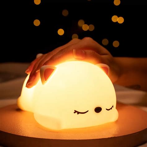 Wh A17 Snoring Cat Night Light China Factory Onefire