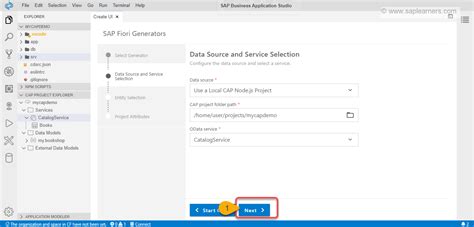 How To Create CAP Application Using SAP Business Application Studio