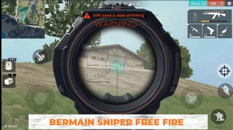 Sniper AWM Free Fire Tanpa Scope FF Cukup Mudah Esportsku