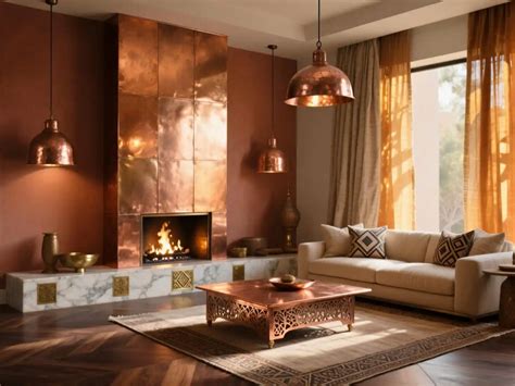 Warm Glow Copper Interior Design Ideas Grove Interior