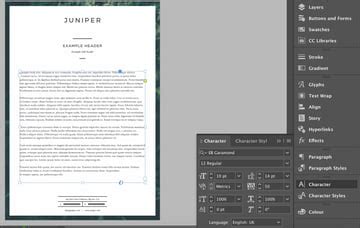 How To Edit Text In InDesign Envato Tuts