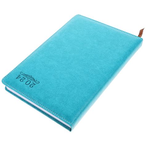 schedule notebook multi function notepad 2024 agenda date planner