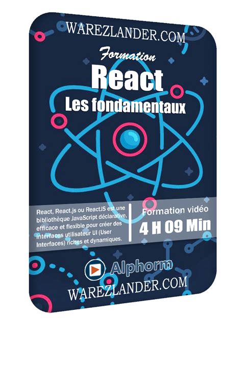 alphorm formation react les fondamentaux warezlander