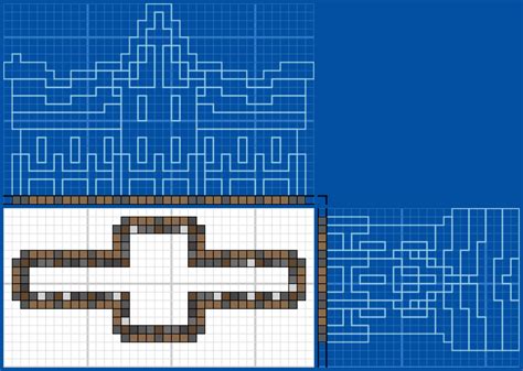 Medieval Gothic Mansion Blueprints For Minecraft Houses Castles