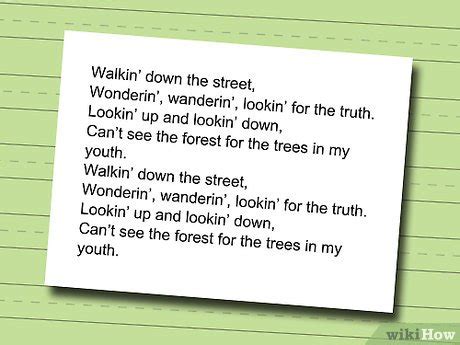 How To Write A Rap Song 13 Steps With Pictures WikiHow