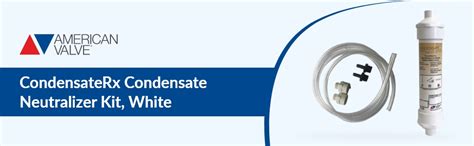 American Valve Condensaterx Condensate Neutralizer Formulated For High