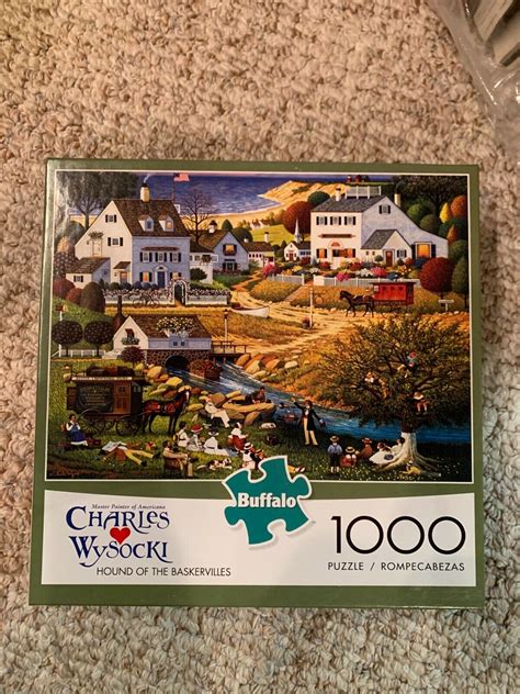 Buffalo Games Charles Wysocki Hound Of Baskervilles 1000 Piece
