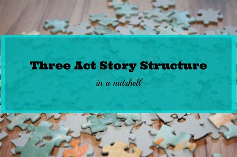 Plot Three Act Story Structure In A Nutshell Rhoda Baxter