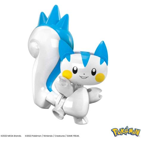 Mega Construx Pokemon Series 17 Pachirisu Figure Building Set With Poke Ball