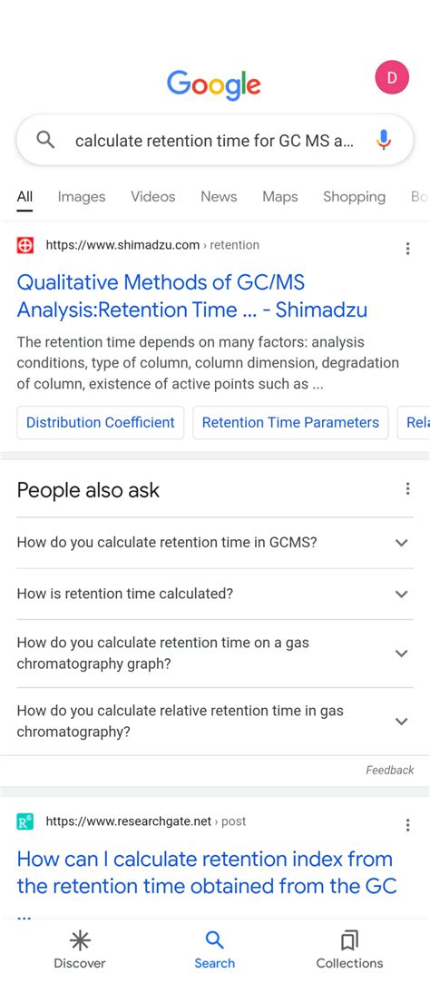 GC MS Data Analysis ResearchGate