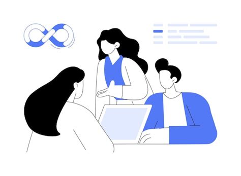 Premium Vector Devsecops Workflow Abstract Concept Vector