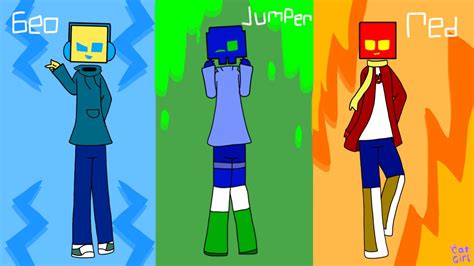 The Geometry Dash Boys By Catgirl0121 On Deviantart