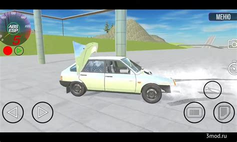 Взлом ВАЗ Краш Тест Симулятор 2 Мод без рекламы меню скачать