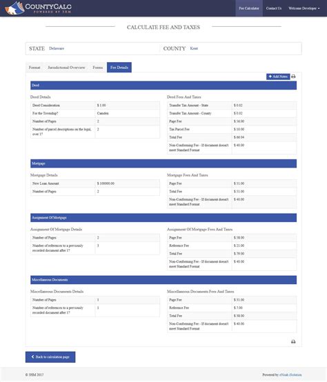 Countycalc Document Recording Services Walk Up And E Recording Post Closing 3hm