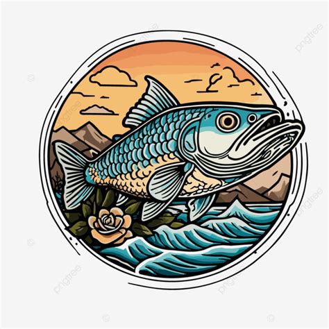 빛나는 물고기 벡터 생선 대양 물고기 만화 Png 일러스트 및 벡터 에 대한 무료 다운로드 Pngtree