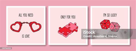 손으로 그린 인사말 카드 발렌타인 데이와 타이포그래피와 사랑의 세트 로맨틱한 요소와 스티커가 있는 빈티지 디자인 벡터 낙서 개념 인쇄 배너 초대장 포스터 전단지 개념에 대한