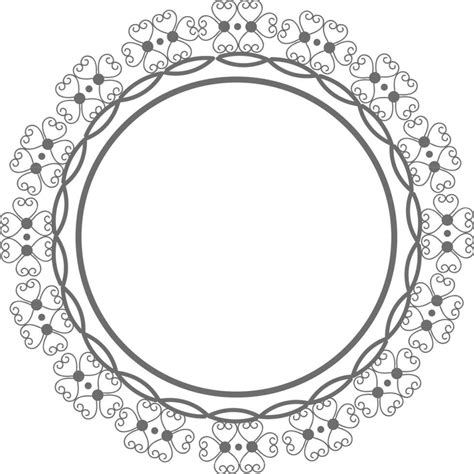 Page 2 Elegant Circular Border Vector Art Icons And Graphics For