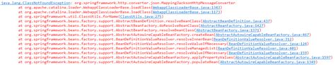 java lang classnotfoundexception nverter json