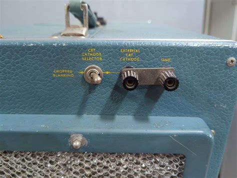 Tektronix Type 545a Oscilloscope On Metal Rolling Stand 50 X 16 5 X 27 5 Unknown Working