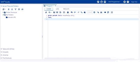 Sas Interface Different Components Of Sas User Interface Dataflair