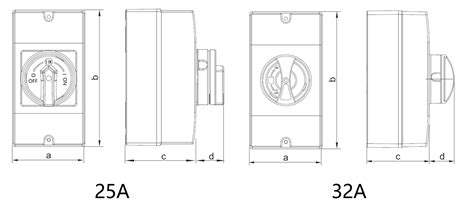 Pv Dc Isolator Switches Ip65 Dc 1000v Rotary Isolator
