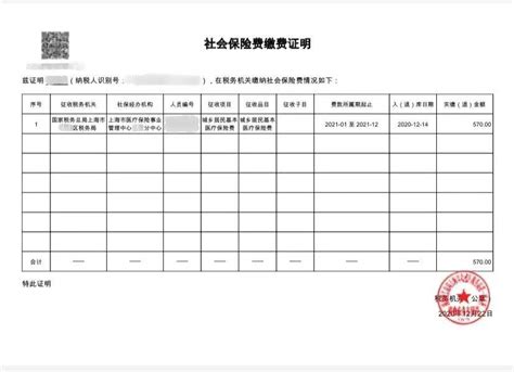 实用随申办也能打印灵活就业和城乡居民社保费缴费证明啦 市民