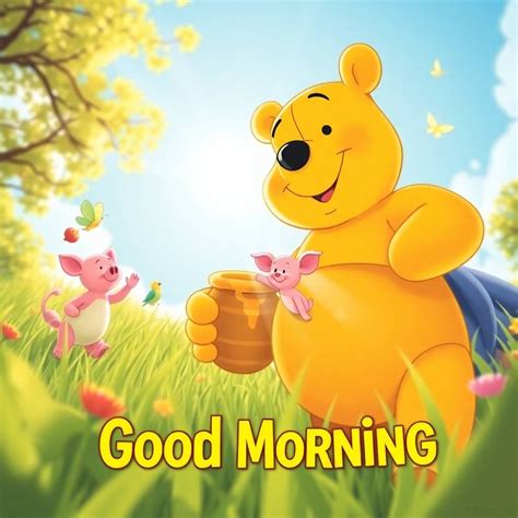 Sweet Winnie The Pooh Good Morning Images