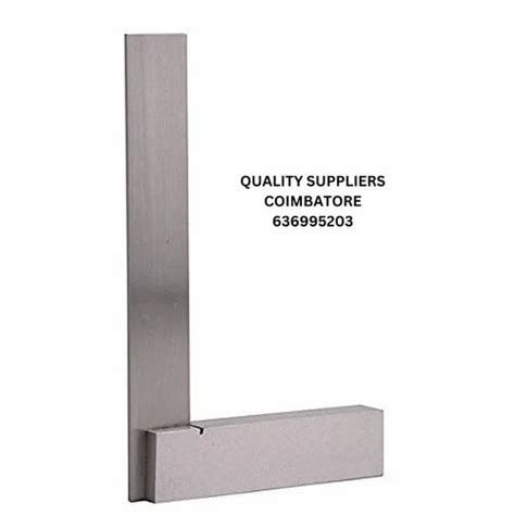 Engineering Try Square For Measurement Packaging Type Loose At ₹ 200 Piece In Coimbatore