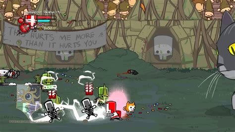 Castle Crashers Peasant Arena Maxed Red Knight Youtube