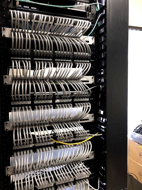 Switch Stack With Simple Cable Management R Cableporn