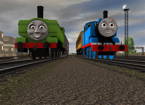 Thomas And Duck By Thelokrailfanda On Deviantart