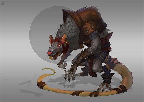 Rats Alexander Trufanov Rat Dnd Character Rat Warlock Rat King