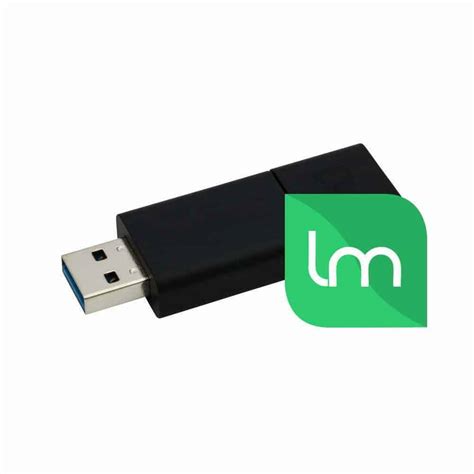 Nem Installation Af Linux Mint På Computer Fra Usb Pen Med Linux