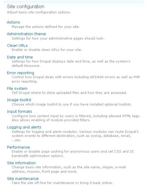Building A Website With Drupal 6 Part 3 Configuring Your Site The Coding Pad