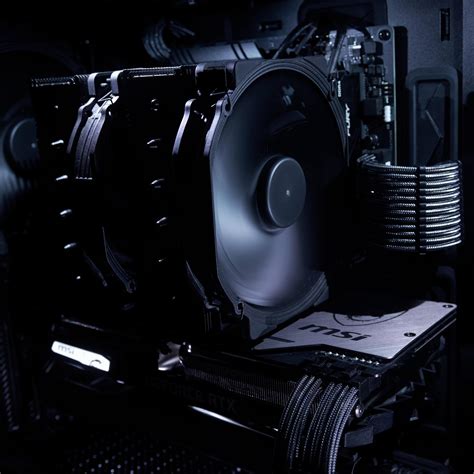 Strapped This Big Black Hunk Of Metal To My CPU R Noctua