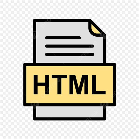 Html File Vector Art Png Html File Document Icon Html Icons Document