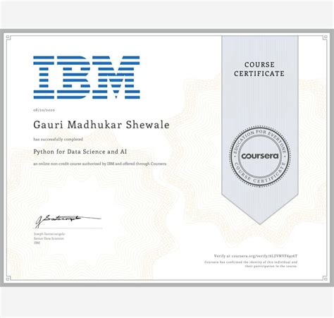 Gauri Shewale On Linkedin Successfully Completed Python For Data