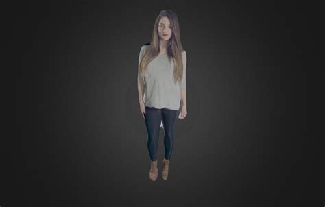 Low Res Fullbody Scan D Model By D SPACE Uscan B B Sketchfab