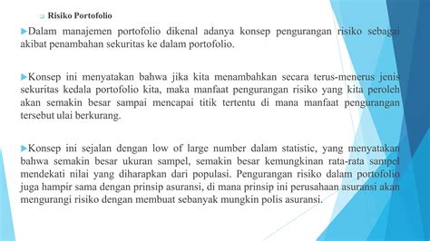 Estimasi Perhitungan Return Dan Risiko Portofolio Pptpptx