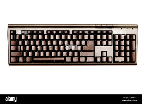 Blank Computer Keyboard Stock Photo Alamy
