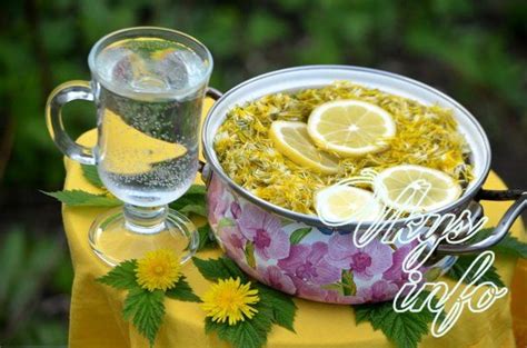 Сироп из одуванчиков на зиму, вкусный рецепт