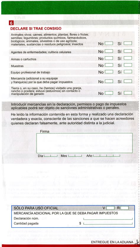 Mexican Declaration Form The Mexican President Whos Facing Off With