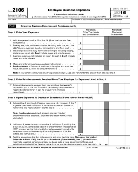 Form 2106 Edit Fill Sign Online Handypdf